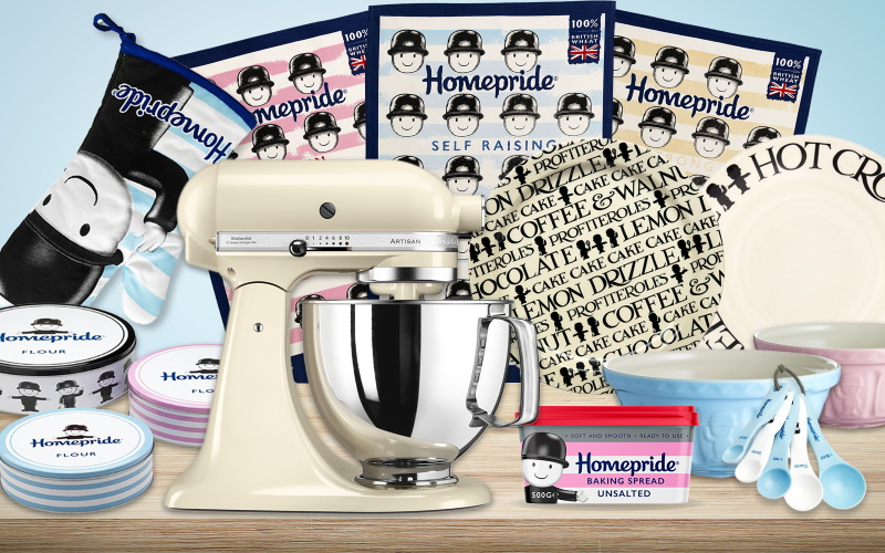 Win a KitchenAid mixer with Homepride Baking | What's On TV Magazine ...