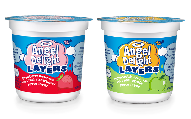 WIN! A hamper of NEW Angel Delight Layers Pots | Woman's Own Magazine ...