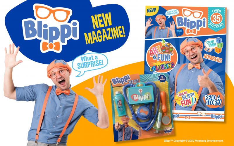 Win one of 20 Blippi magazine prizes! | What's On TV Magazine Competitions