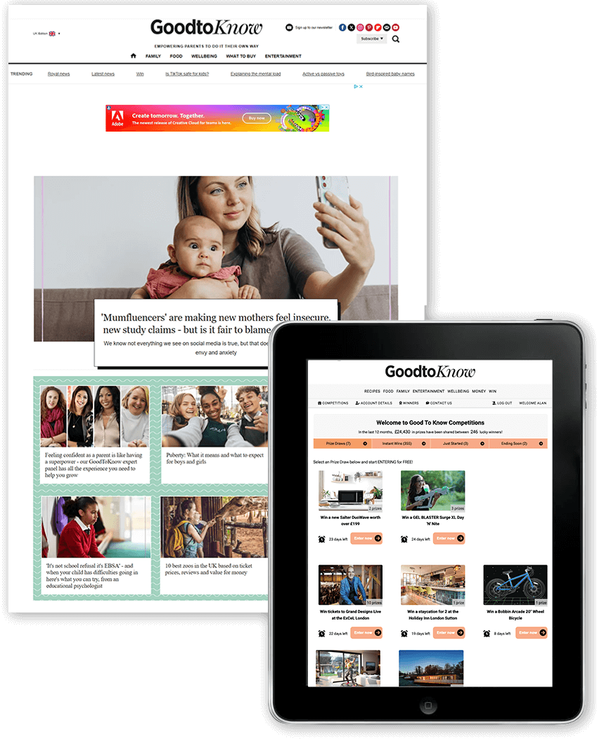 The Competition Platform - GoodtoKnow Media Pack